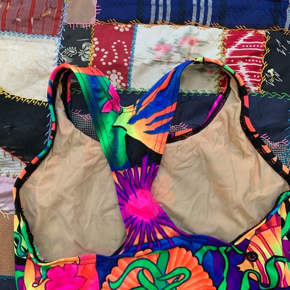 Speedo | Swim | Speedo Neon Exotic Fish Bathing Suit | Poshmark